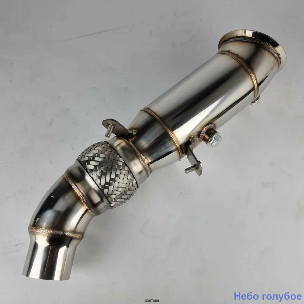 Труба выхлопная, диаметр 67 мм, длина 350 мм арт. N20