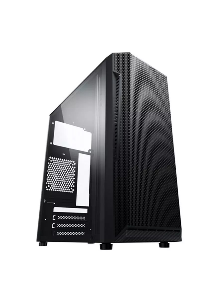 Корпус Mini Tower, Черный, (MO-TC3G0-000)