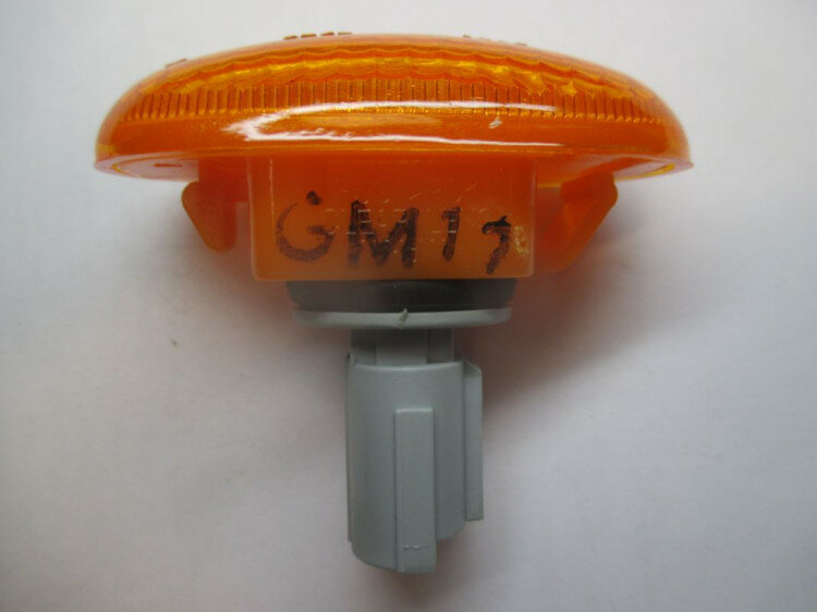 Повторитель поворотов в крыло 96323669, 96643346 Дэу Матиз, Шевроле Спарк 96666694 Желтый, - Daewoo