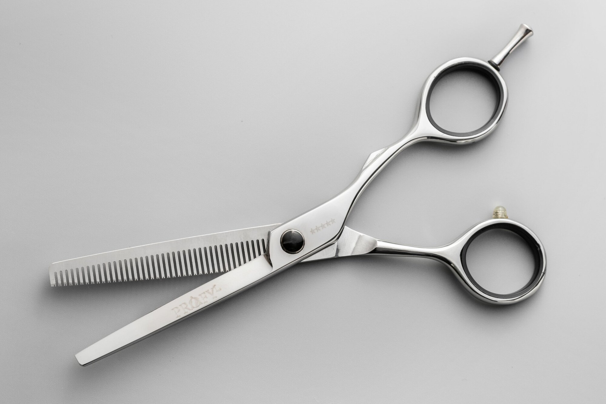 PROFYLAB (Profy-L) Ножницы филировочные профессиональные "THINNING SILVER LONG" 6.0"