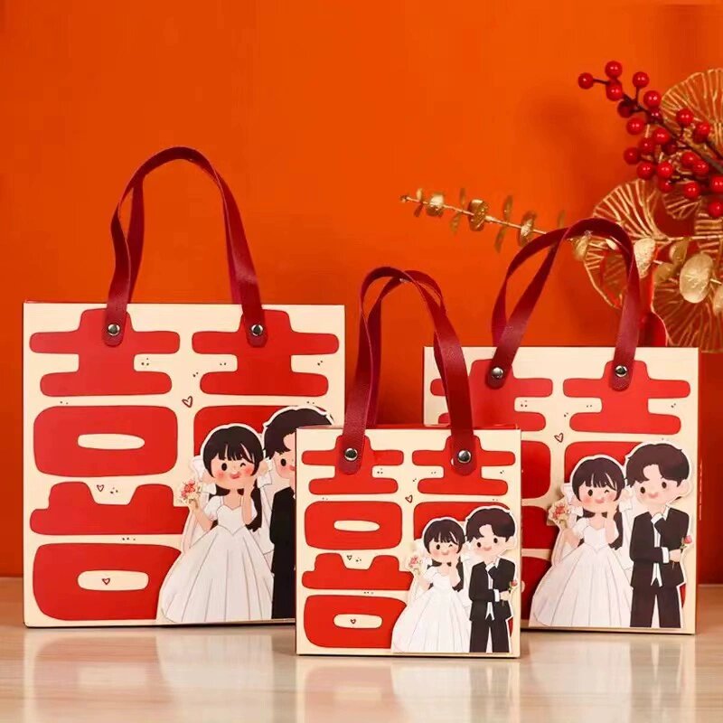 Свадебная коробка конфет, специальная свадебная сумка для конфет, подарочная пустая коробка, сувенир, свадебная