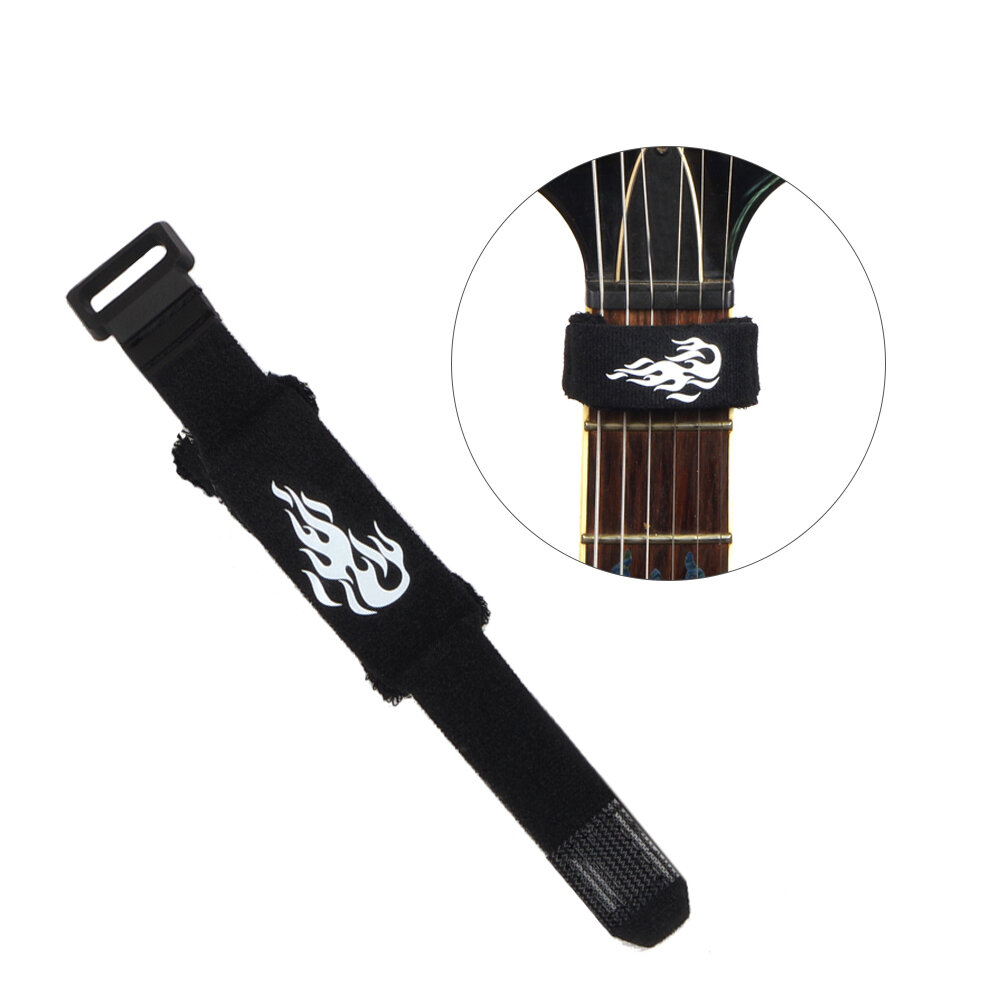Guitar FretWraps Strings Muter Guitar String Mute Fretboard Muting Wrap 18cm для стандартных 6-струнных акустических электрогитар, стиль SM-33/SM-34/SM-35/SM-36, длина 18cm, пакет 1 * String Mute