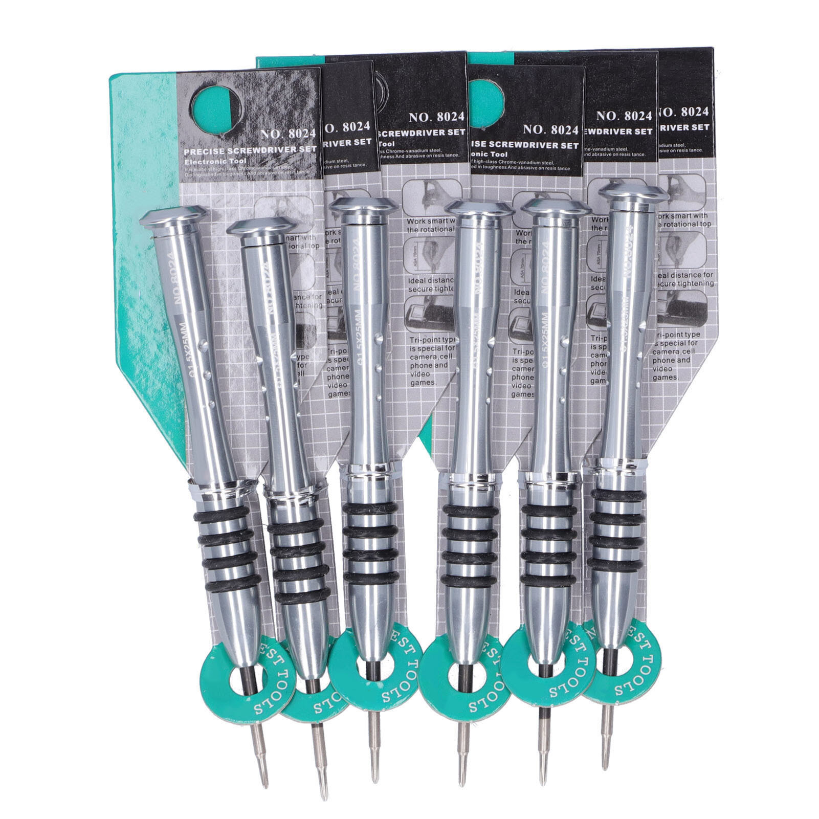 6 шт, аксессуары для отверток, крестовые биты, металлические ручные затяжки, запасные части для ремонта