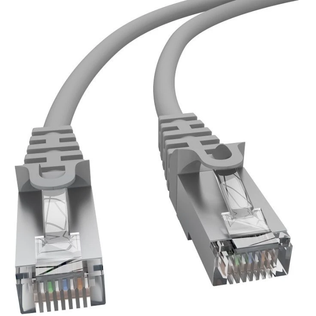 Патч-корд NTSS NTSS-PC-FTP-RJ45-5e-1.5-LSZH-GY NTSS-PC-FTP-RJ45-5E-1.5-LSZH FTP RJ-45 вил.-вилка RJ-45 кат.5E 1.5м серы