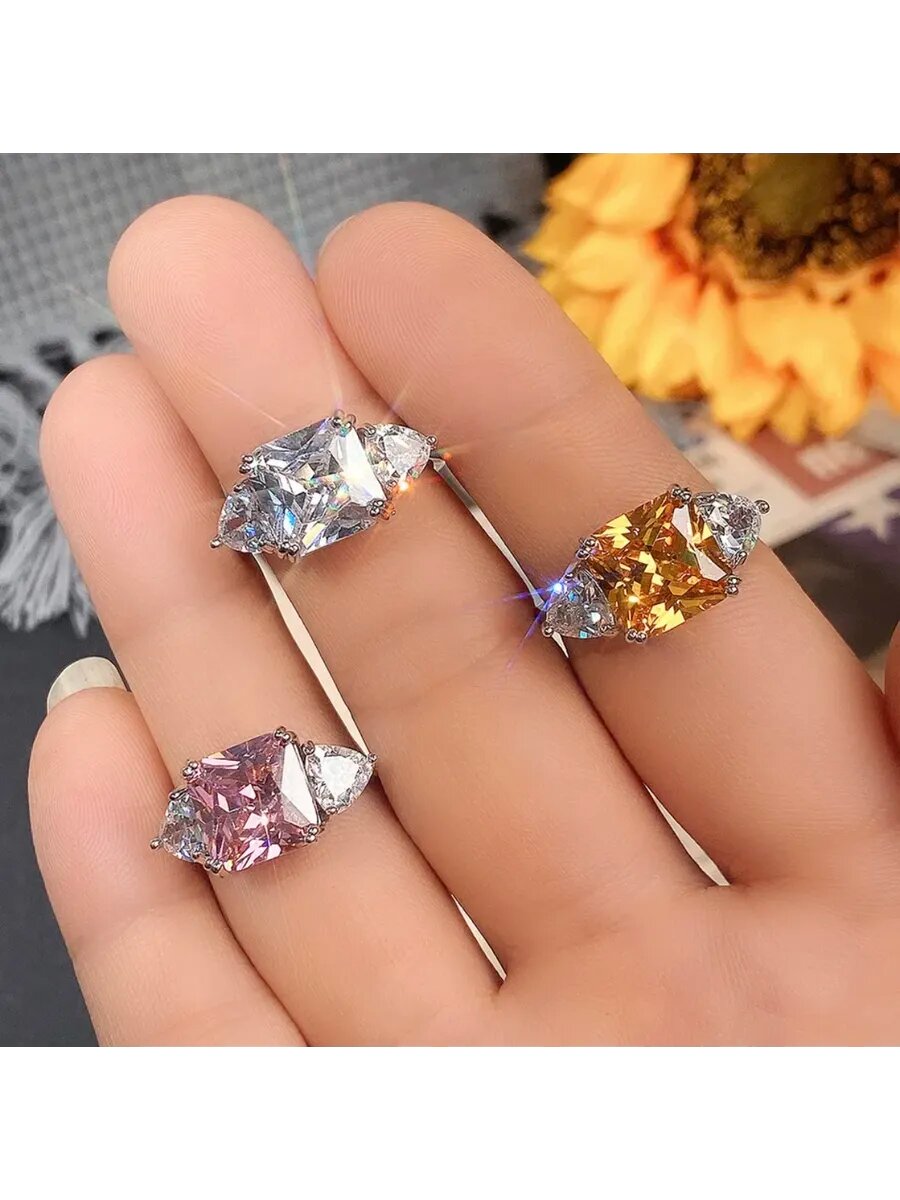 Кольцо, желтый — фото 1