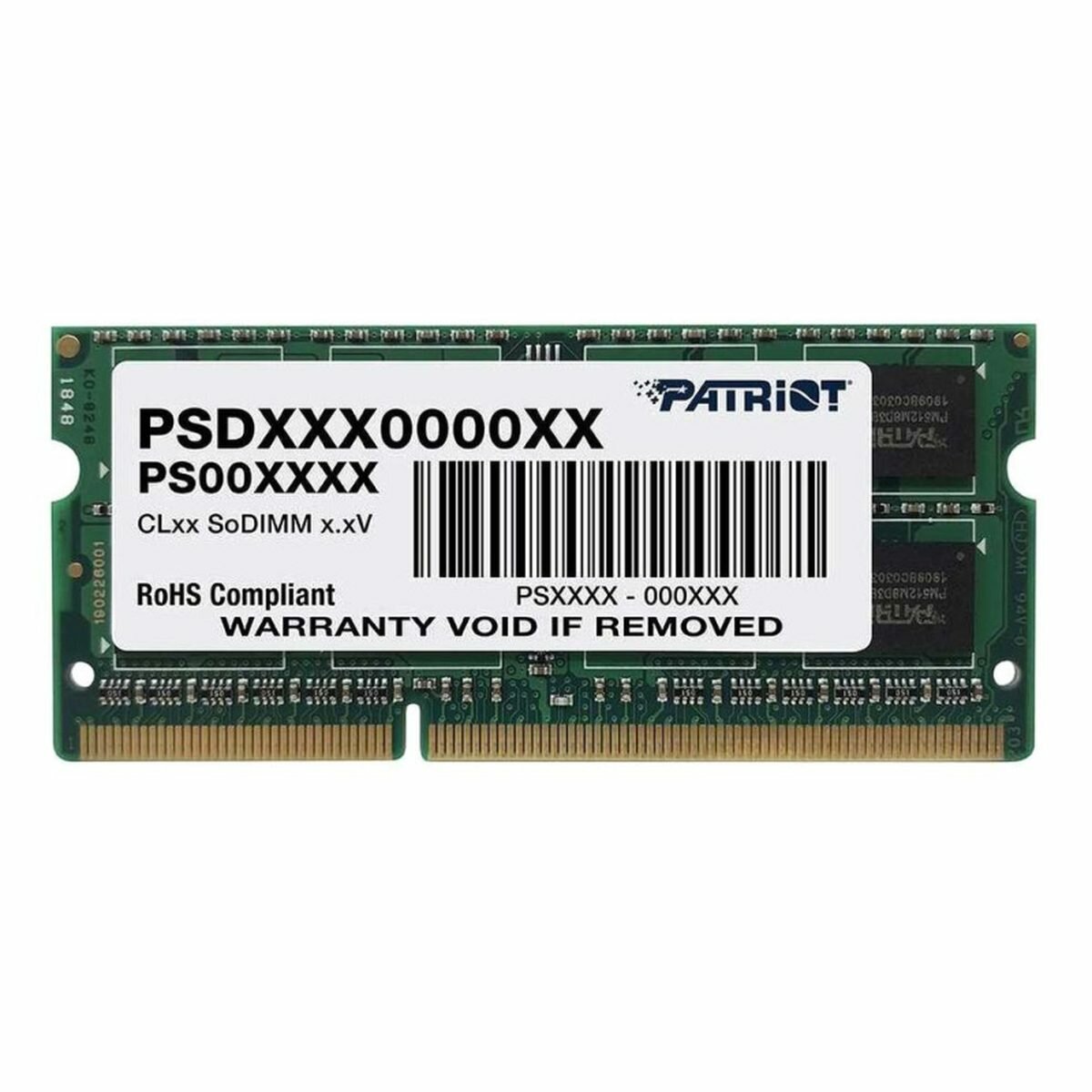 Оперативная память Patriot 8 ГБ PSD38G1600L2S (SO-DIMM DDR3)
