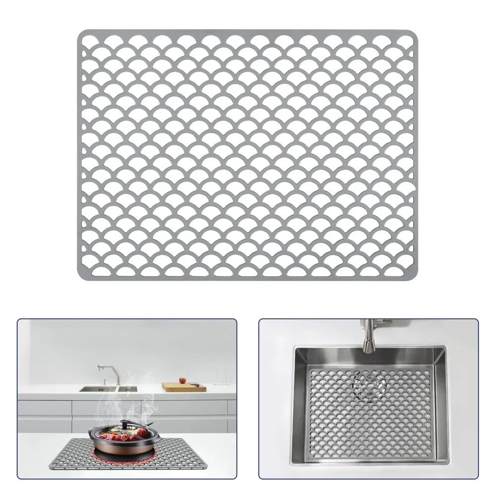 Коврик для раковины 46 см х 31 см, 1 шт