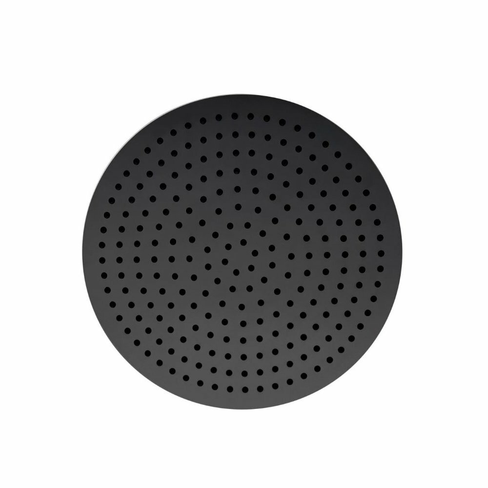 Лейка тропическая для душа Vieir (Виеир) 20х20 круглый VR2103-20C черный