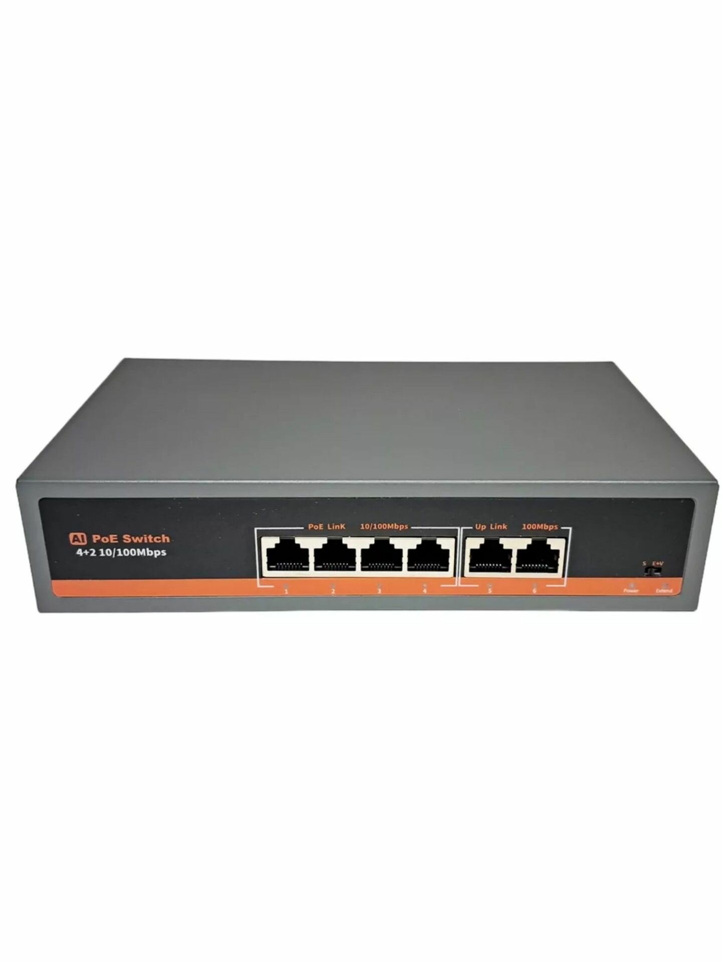 NZ-4POE SWITCH коммутатор ИИ с PoE AI-0420FBL-C