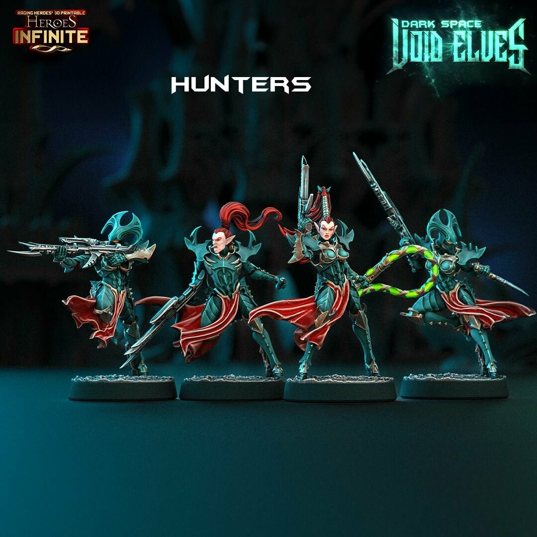 Набор миниатюр Эльдар "Hunters" Warhammer 40k