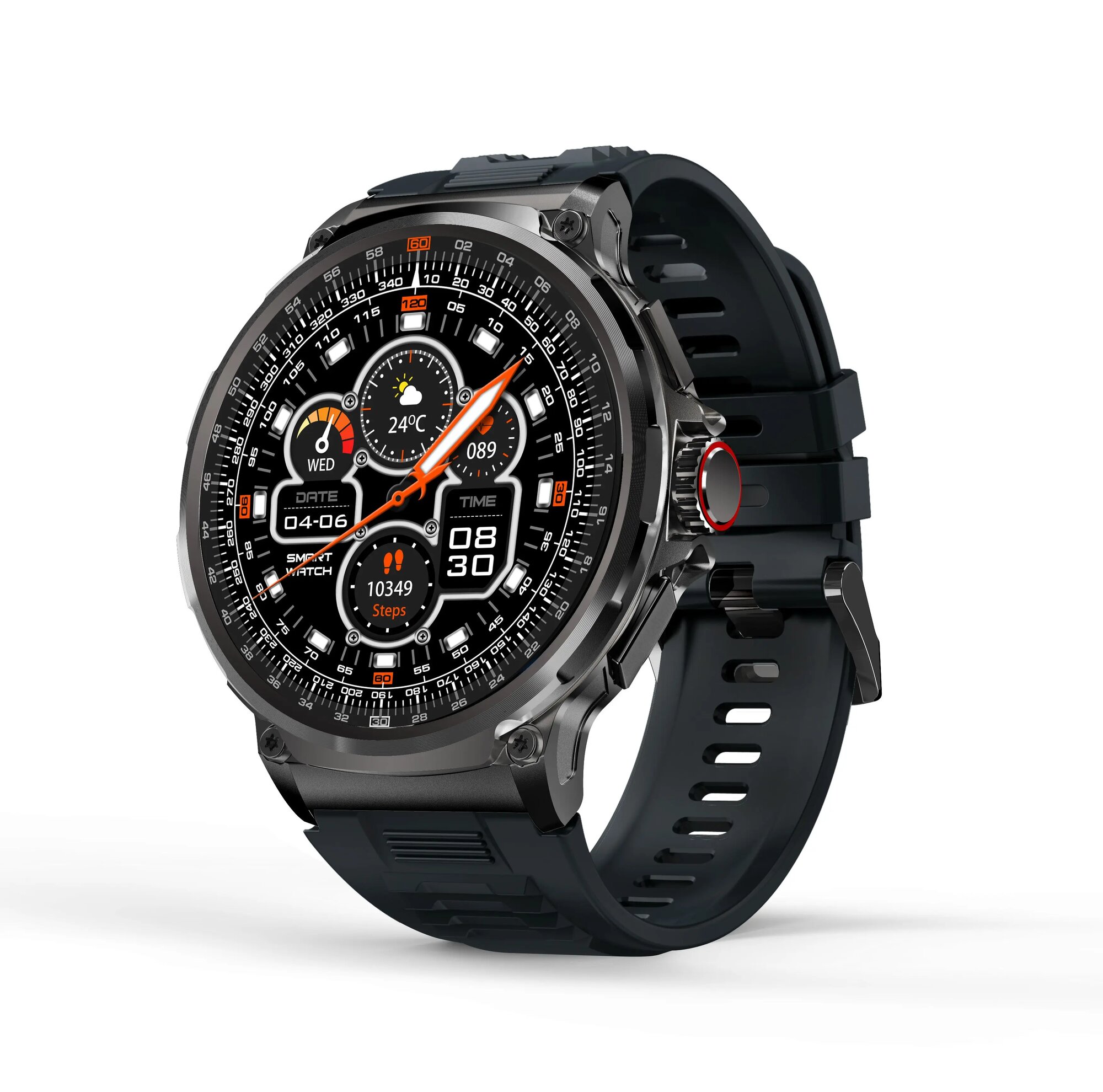 V69 Smart Watch 1.85" для мужчин black