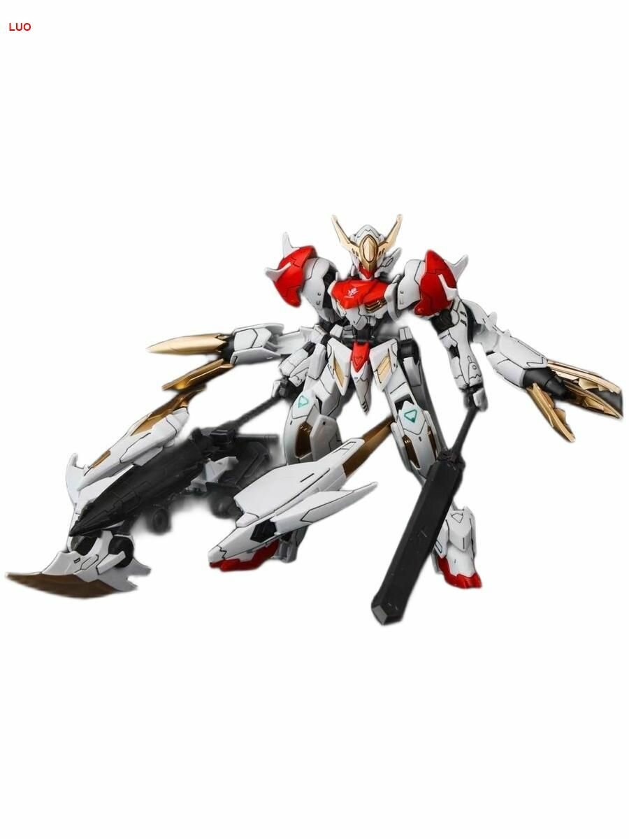 Сборная модель HG 1/144 Barbatos Lupus (Amazing Form) Золотой шампанский Высококачественная сборка