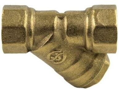 Aquasfera Фильтр грубой очистки Aquasfera 4001-04, 1 1/4", DN 20, внутренняя/внутренняя резьба, латунь плюс ниппель