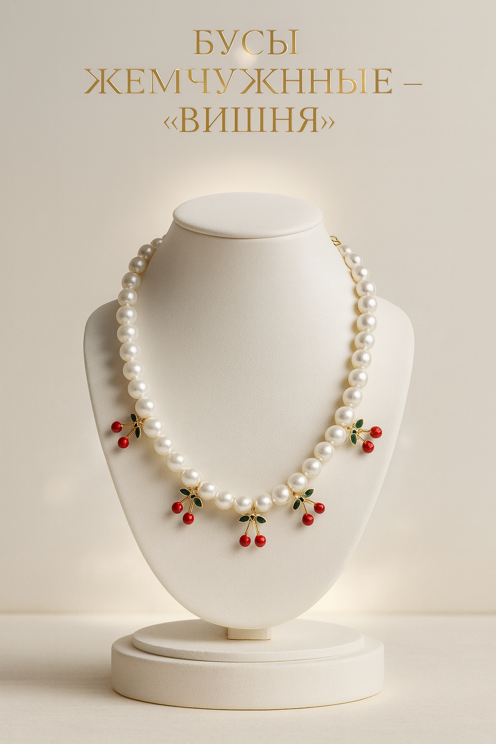 Бусы, металл