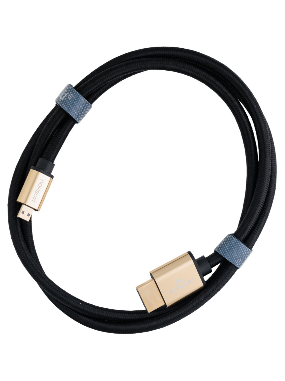 Кабель Moshou Micro HDMI - HDMI (A-D) 2.1 8K, длина 1м