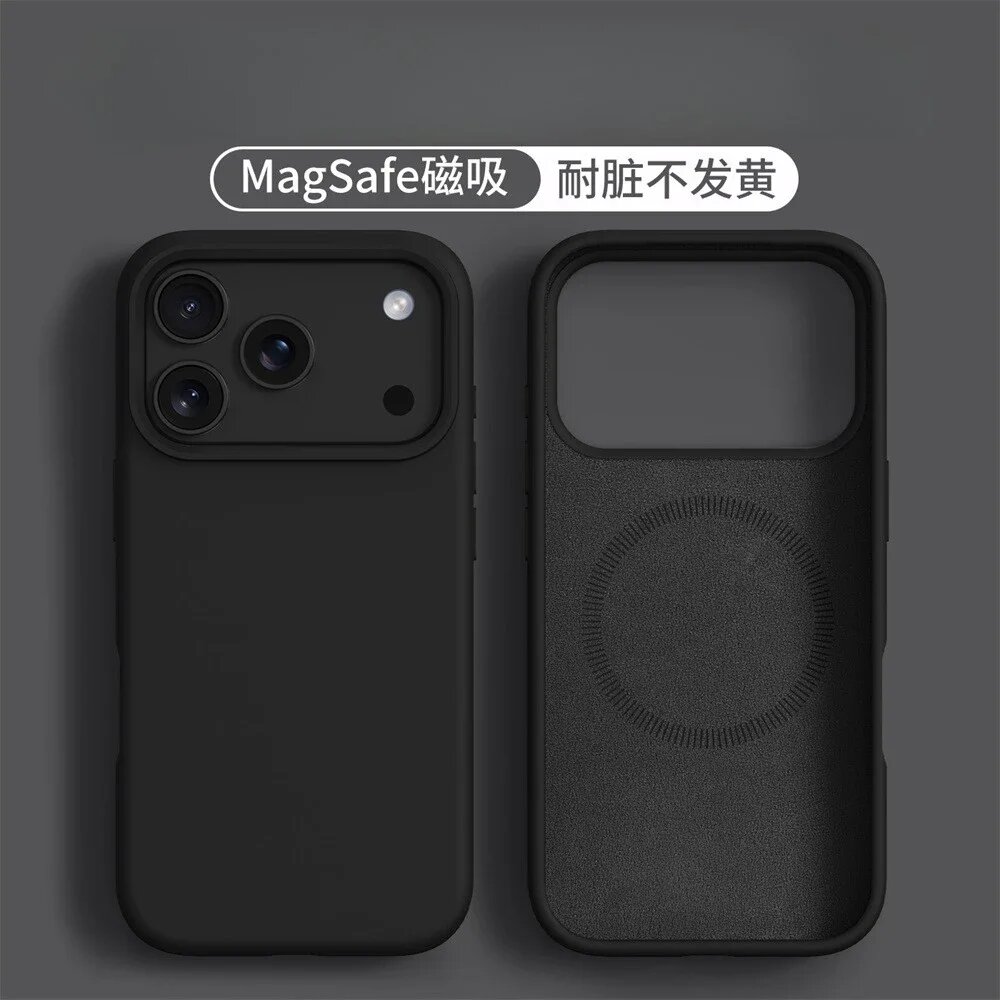 Черный чехол MagSafe для iPhone 17 Air