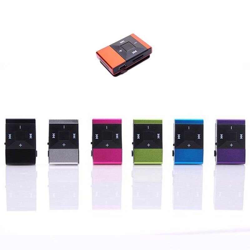 Плеер цифровой mini usb clip lcd screen mp3 music player, розовый