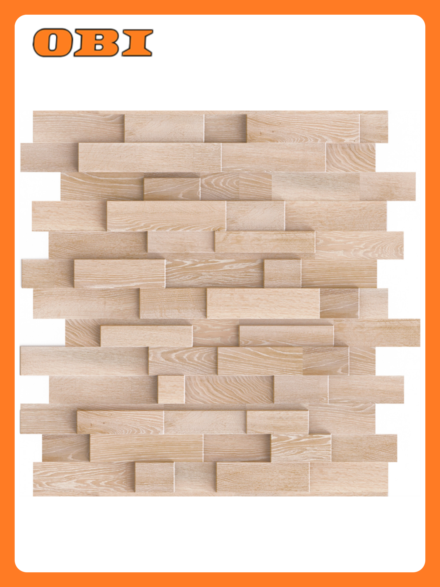 Панель ПВХ листовая 0,3мм самоклеящаяся серия «Эффект» бруски «Монтана»