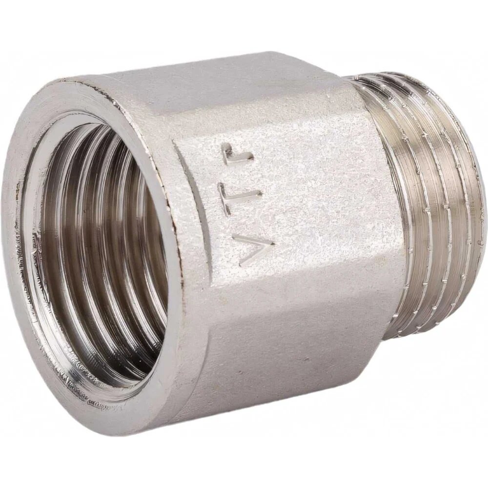 Удлинитель никелированный FM (1/2" х 20 мм) Valtec VTr.197. N.0420 38228 — фото 1