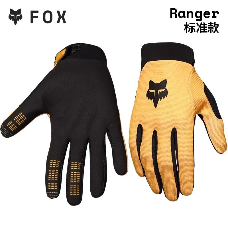 Велосипедные перчатки FOX Ranger с полным пальцем на открытом воздухе, велосипеды для теплого и противоскольжения осенью и зимой, оборудование для мотокросса L, 15