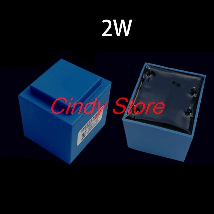 Эпоксидный трансформатор EI 2W 2VA 220V 9V 12V Voltage Custom Made