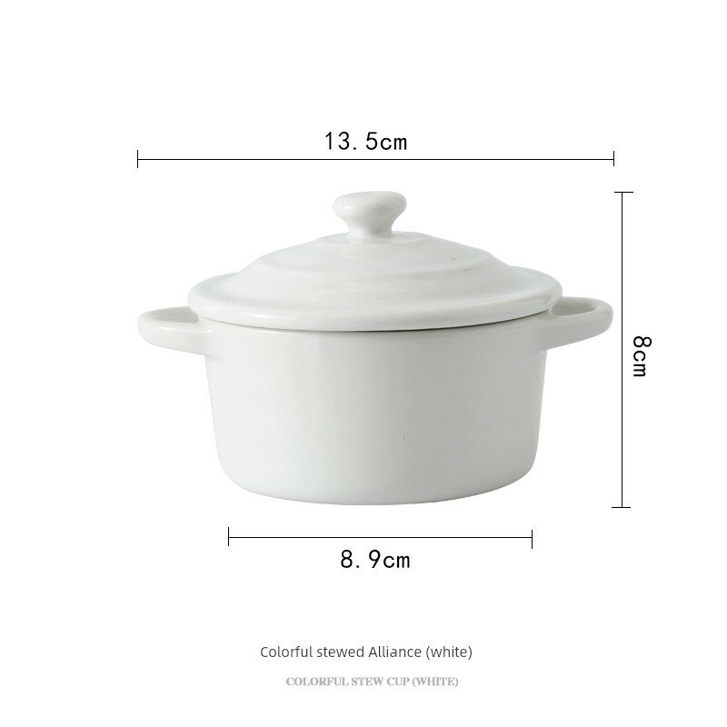 Керамический казан с крышкой для домашнего использования, пароварка, казан с функцией разделения жидкости, специальная