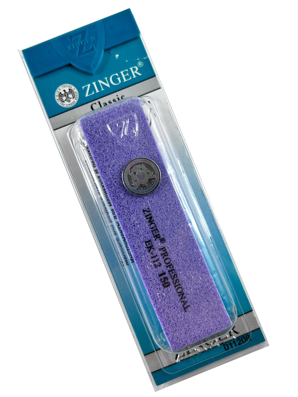 Zinger баф для шлифовки ногтей ЕК-112 150 грит