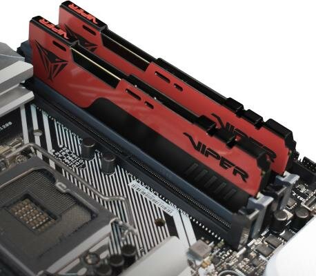 Оперативная память для компьютера Patriot Viper Elite II DIMM 8Gb DDR4 3200 MHz PVE248G320C8