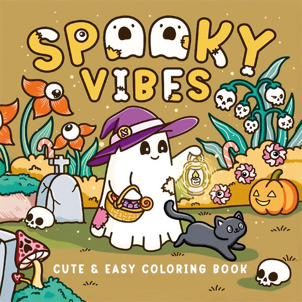 Жуткие раскраски для раннего развития детей, доступны к Хэллоуину/Рождеству (минимальный заказ две штуки)