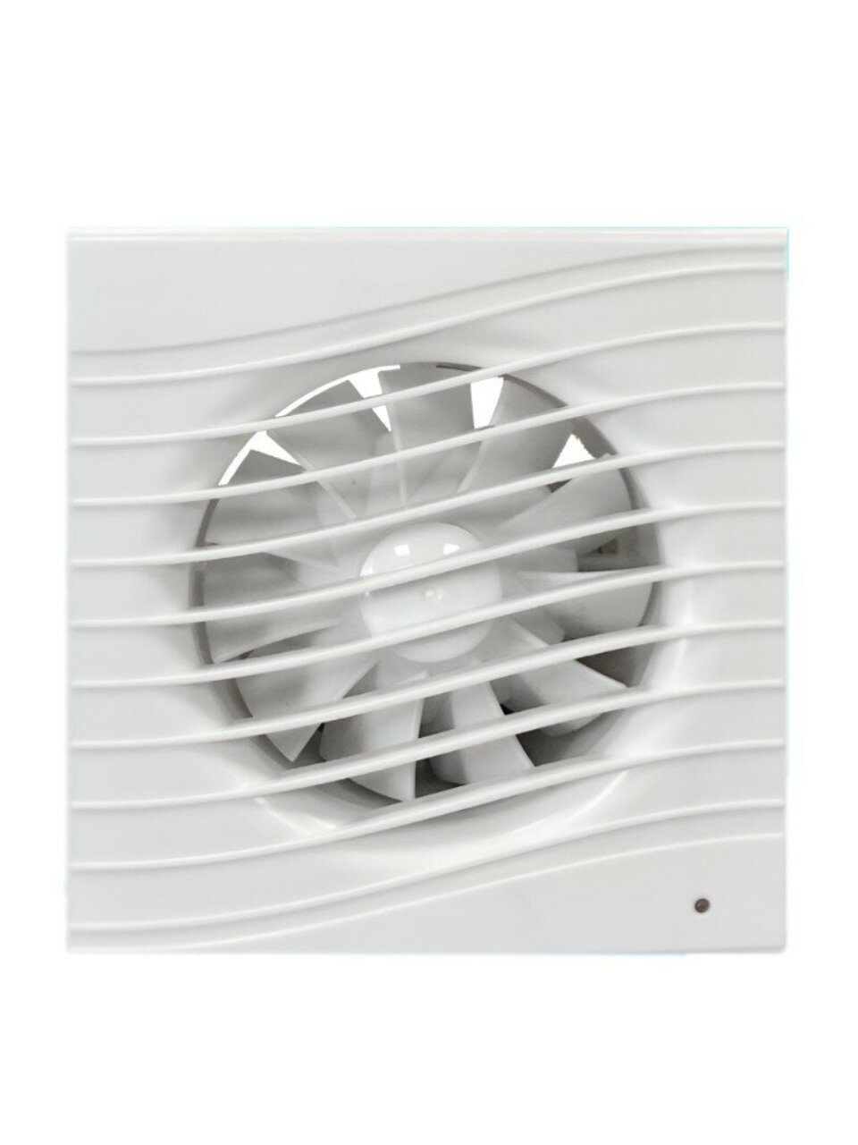 Вентилятор вытяжной настенный, Viento, установочный диаметр 100 мм, 14 Вт, 130 м³/ч, обратный клапан, Волна, В100СК