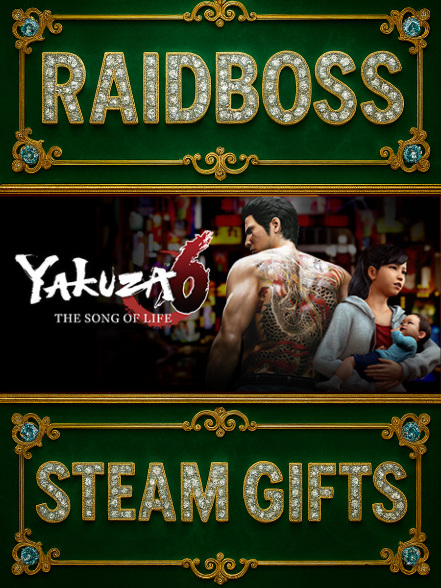 Yakuza 6: The Song of Life — купить Steam Gift для PC | подарок | Украина | автовыдача