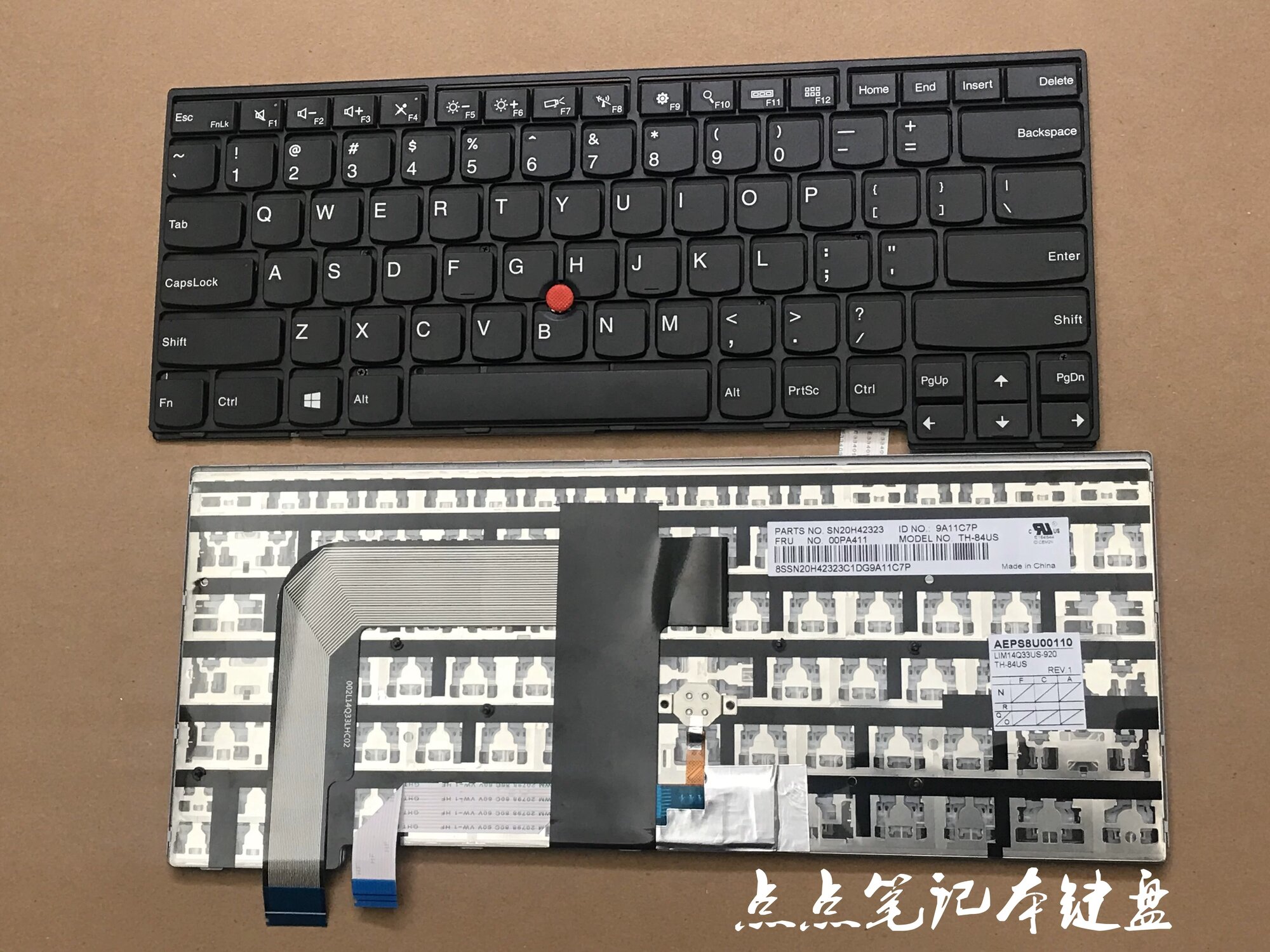 Подходит для Thinkpad Lenovo NEW S2 2nd T460S P T470S 13 2nd T470P клавиатура Нет_Новая черная рамка с