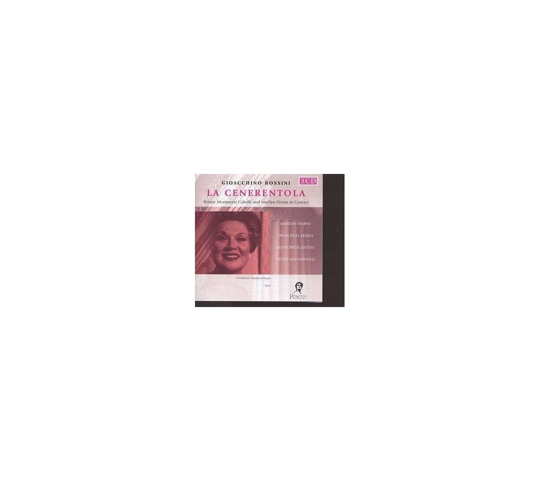 Диск Gioacchino Rossini (1792-1868) - La Cenerentola (3 CD)