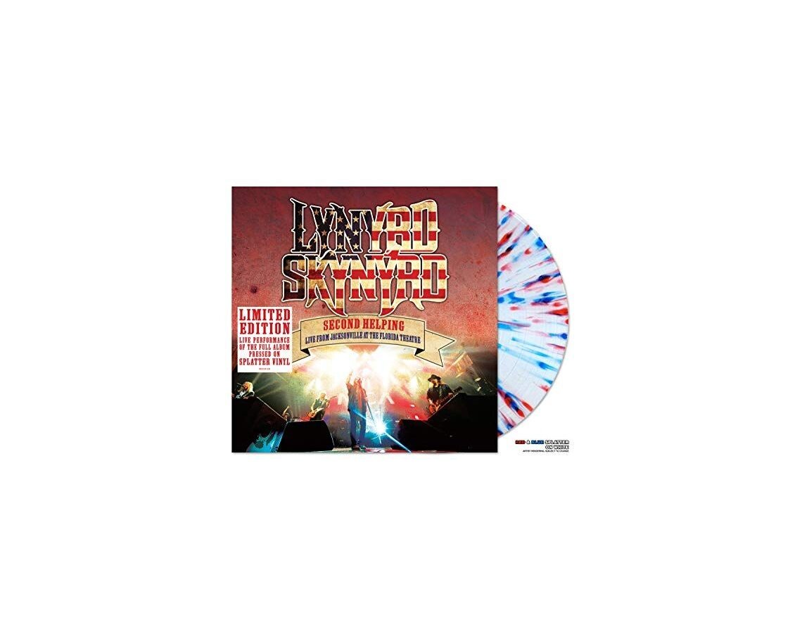 Виниловая пластинка Lynyrd Skynyrd - Second Helping - Live From Jacksonville At The Florida Theatre Red & White Splatter LP (1 LP)