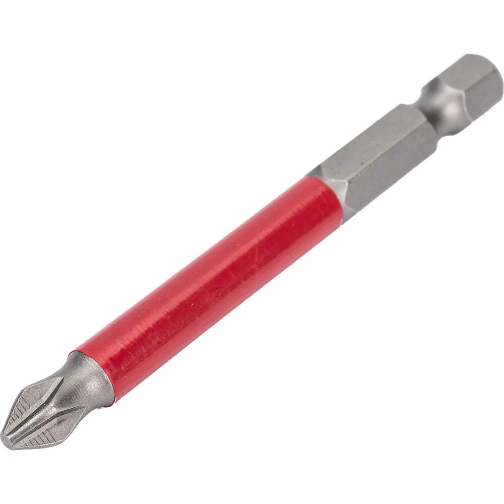 Бита (10 шт; PH2; 70 мм; 1/4" E6.3) Quadro Torsion, Бита quadro torsion 410270 служит для работы с шуруповертом — фото 1