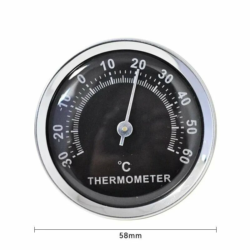 Стрелочный гигрометр-термометр миниатюрный для измерения влажности и температуры