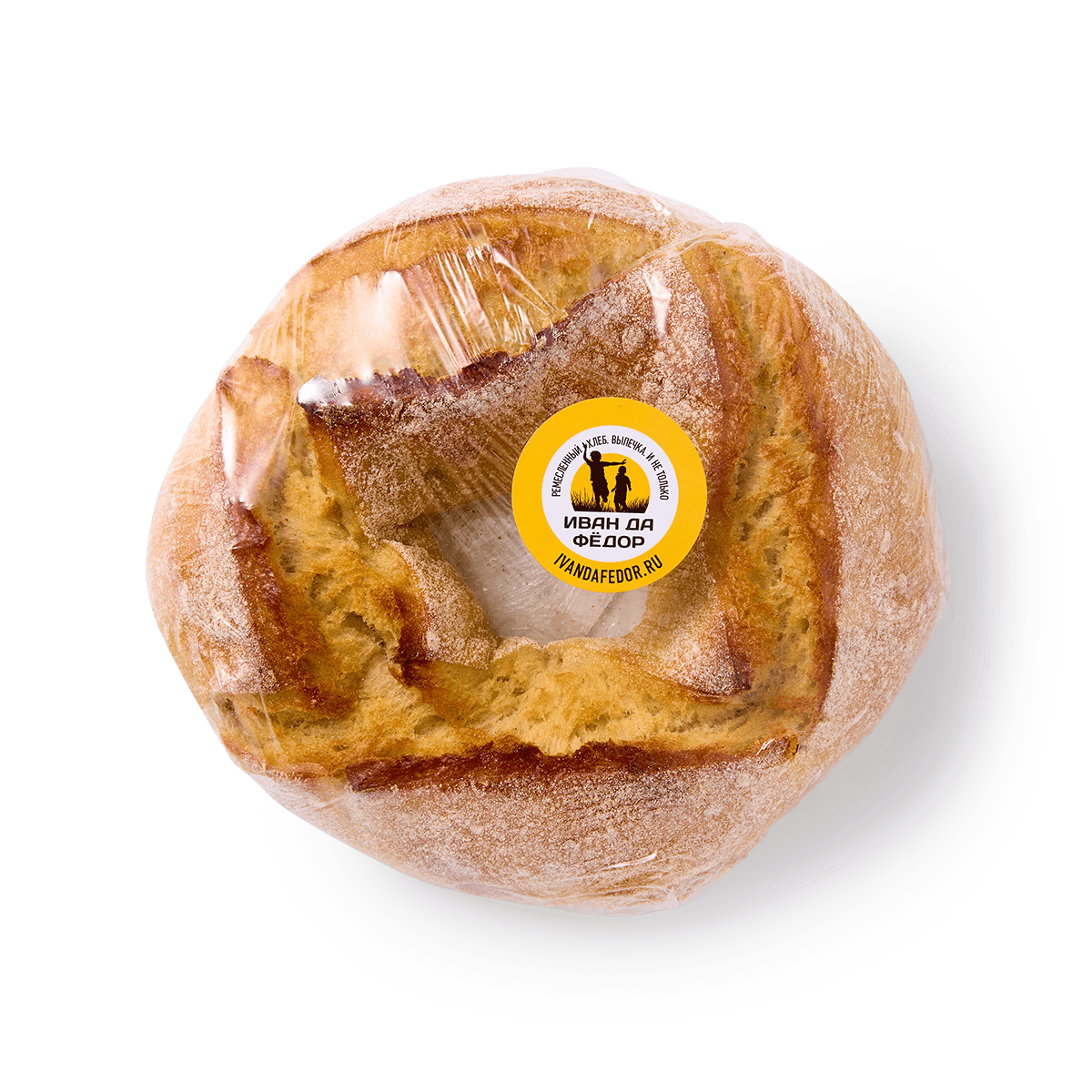Хлеб картофельный Иван да Фёдор, мягкий вкус, насыщенный аромат, 350 г — фото 1