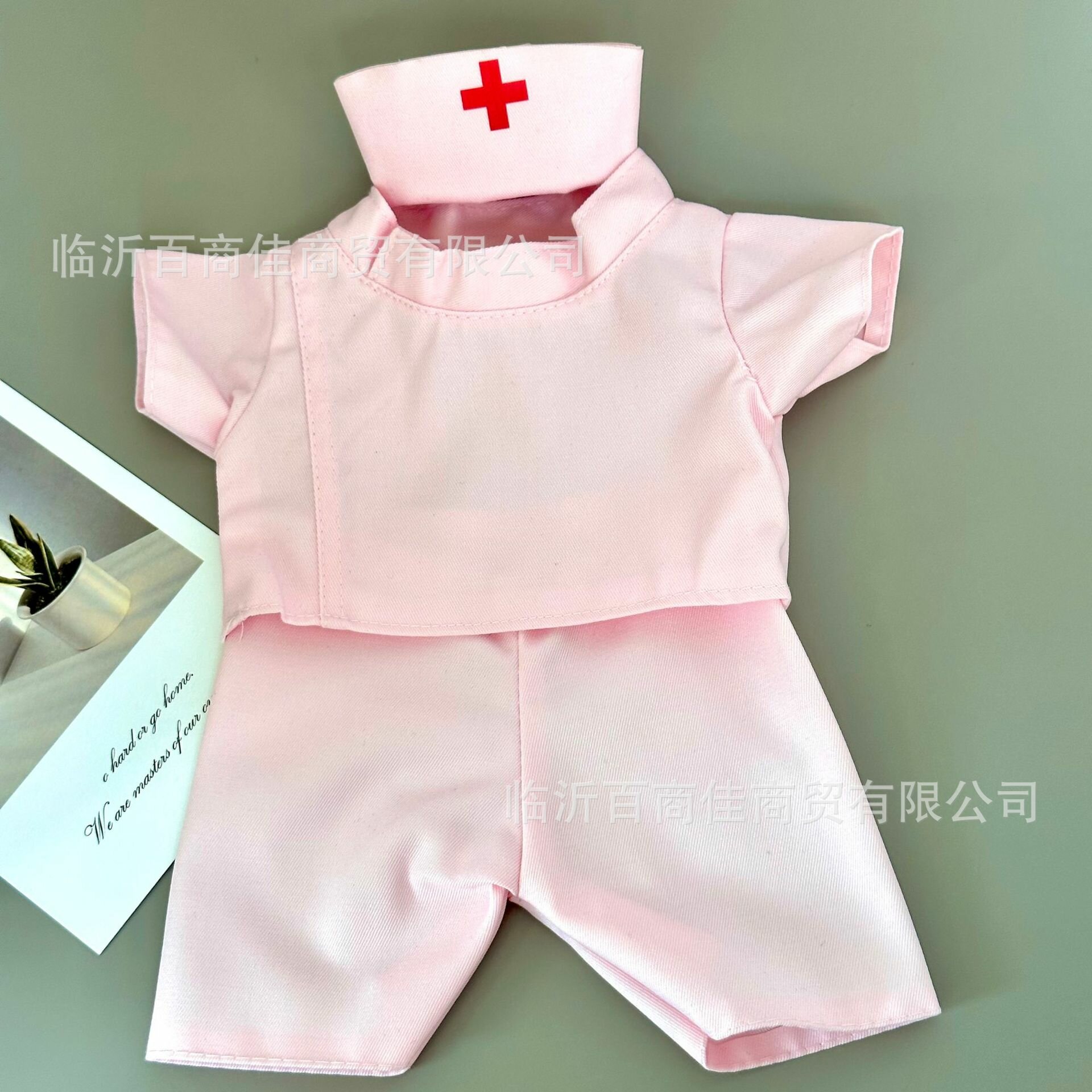 Выпускная кукла Доктор Медведь, белое пальто, униформа медсестры, комплект одежды для куклы, 30cm аксессуаров для