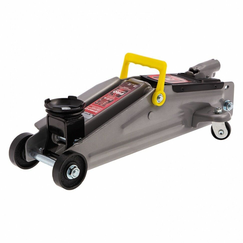 Домкрат подкатной MATRIX гидравлический, 2 т, высота подъема 135-355 мм (51020)