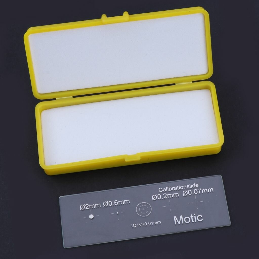 Калибровочная линейка для микроскопов
