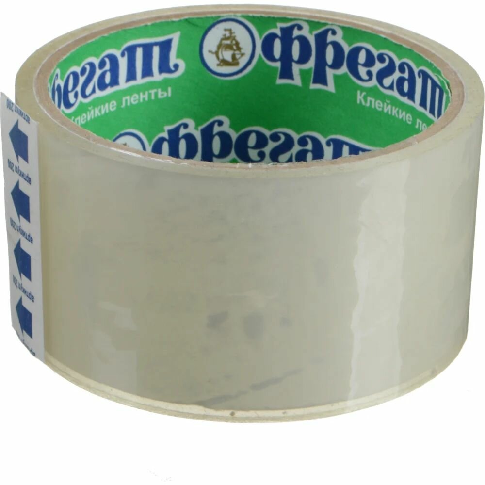 Клейкая лента Фрегат прозрачная, 48 ммх66 м С03