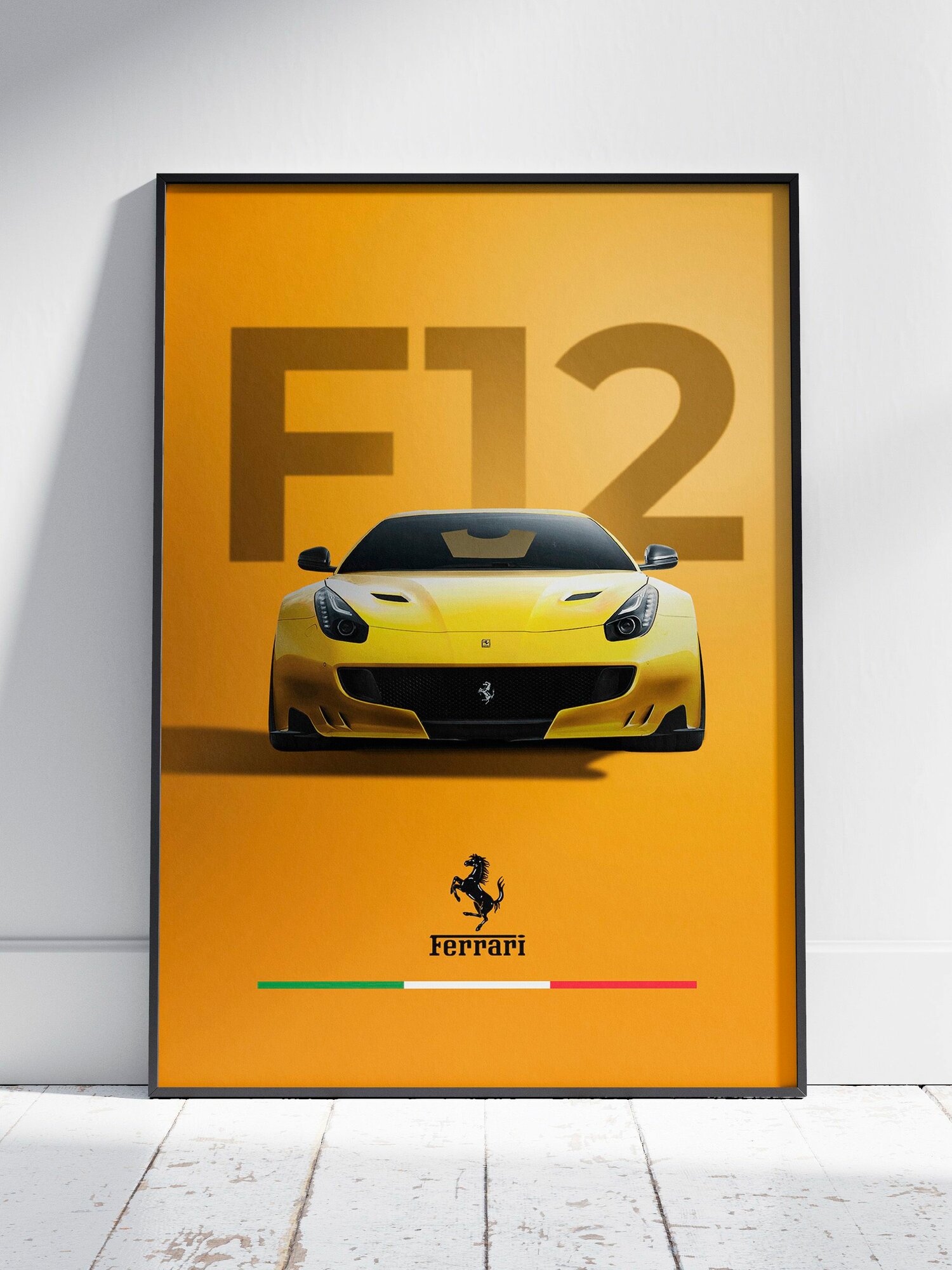 Плакат на стену для интерьера Бренды (Феррари - Ferrari 7) - Постер по моде и одежде формата A3 (30x42 см)