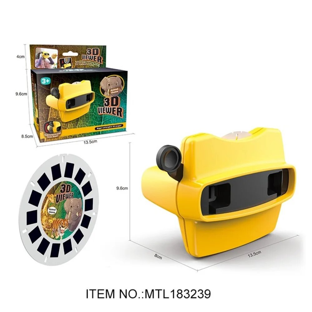 3D Видeоскоп View-Master, Желтый