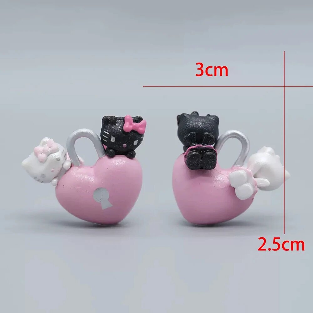 MINISO Фигурка Hello Kitty, Розовый, 3 см