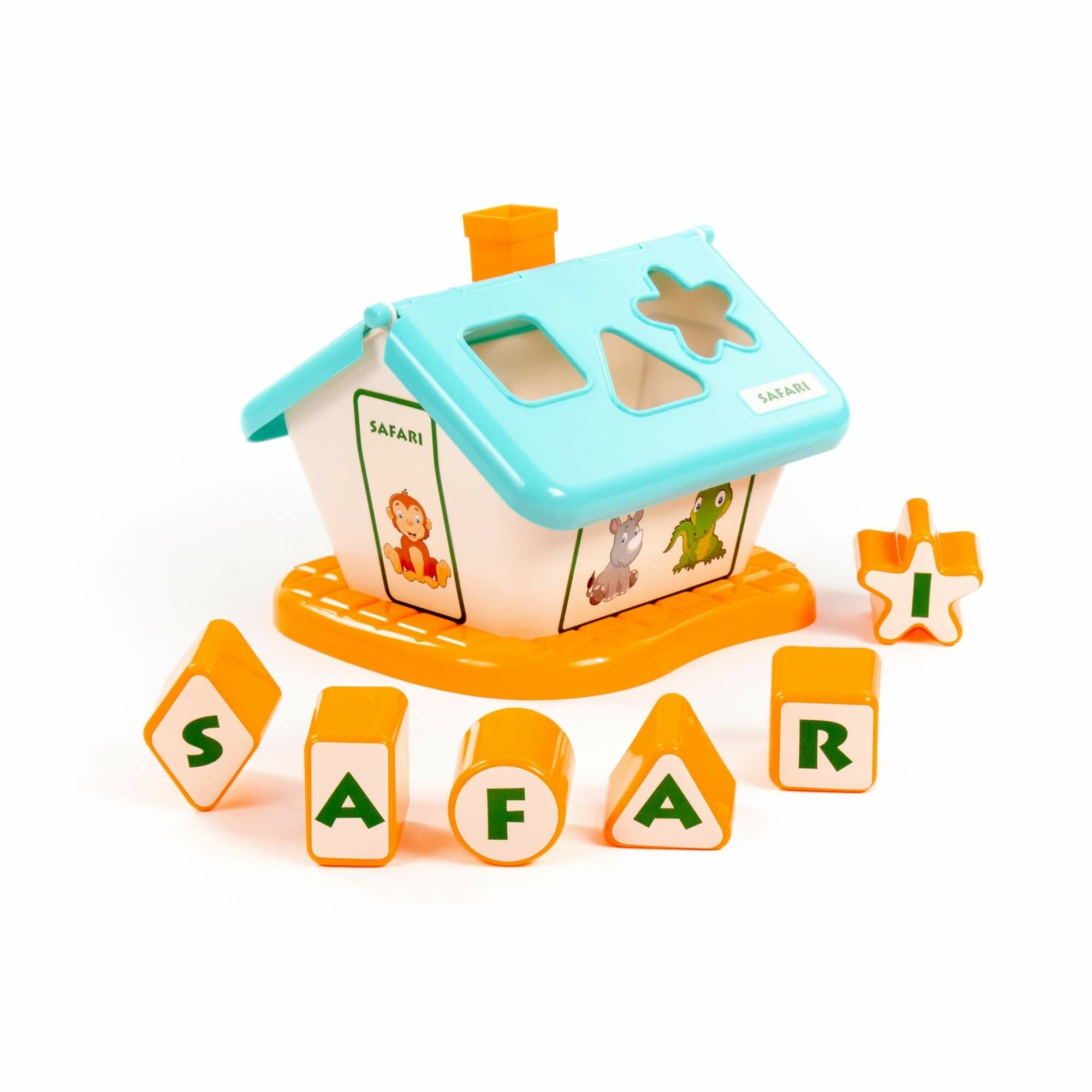 Полесье Садовый домик Сафари бирюзовый 90317 с 1 года