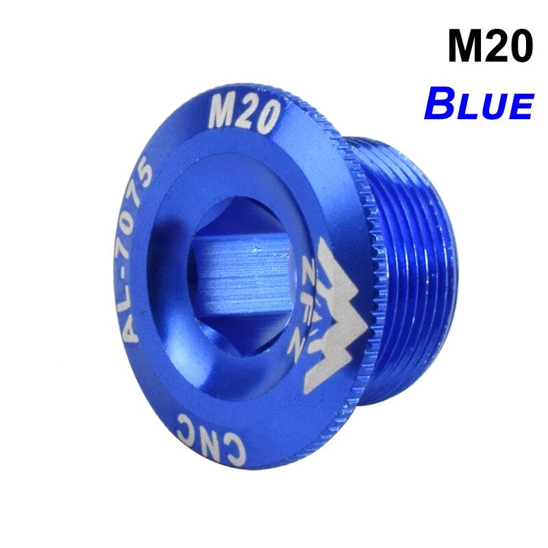 Скорп Болты для кареток велосипеда 15/18/20 мм Синий, M20 Blue