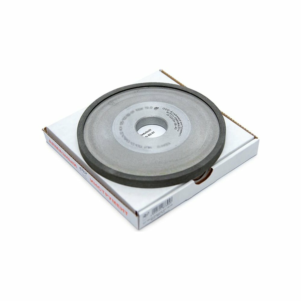 Круг заточной алмазный 14U1 150x12x10x6х2x32 мм, АС4 125/100 В2-01 100% Алмазный инструмент CT00210050