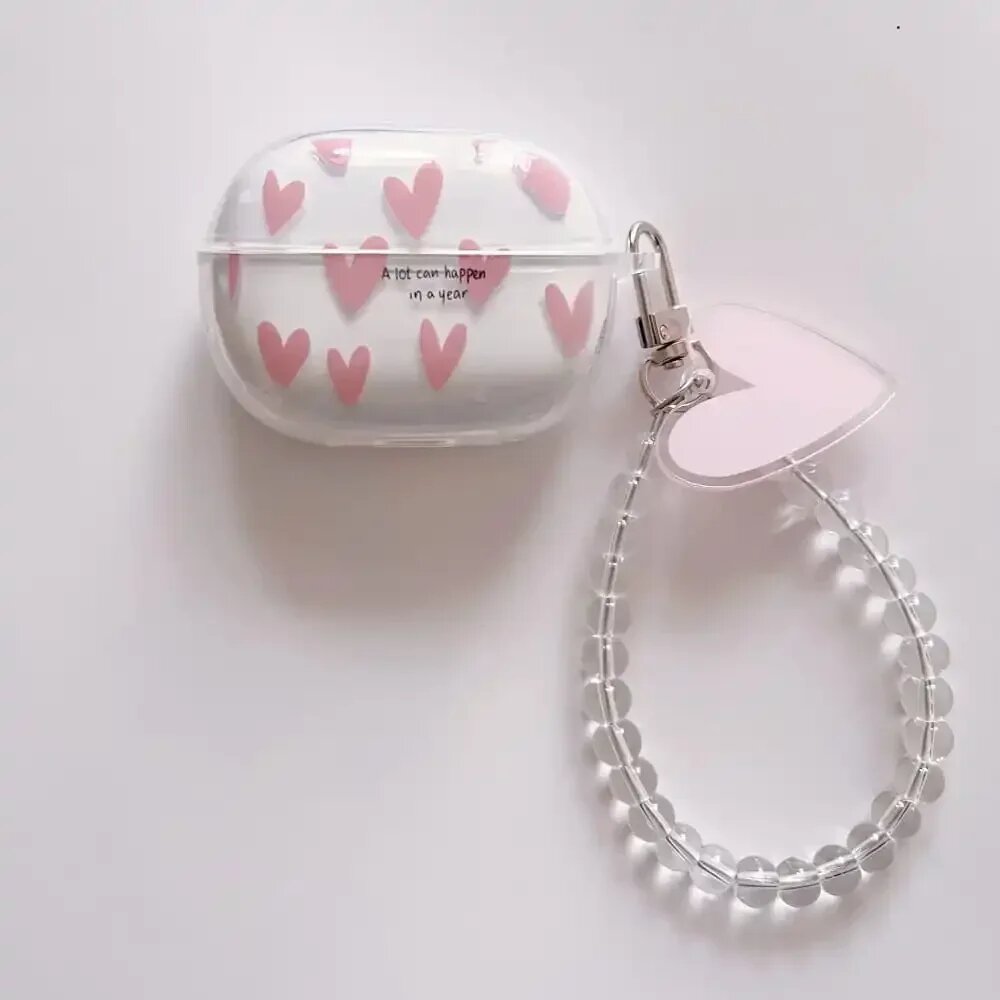 Ins Корея модные цветы любовь защитный чехол для наушников для Redmi Buds 5 Pro беспроводной зарядный чехол для наушников защитный чехол