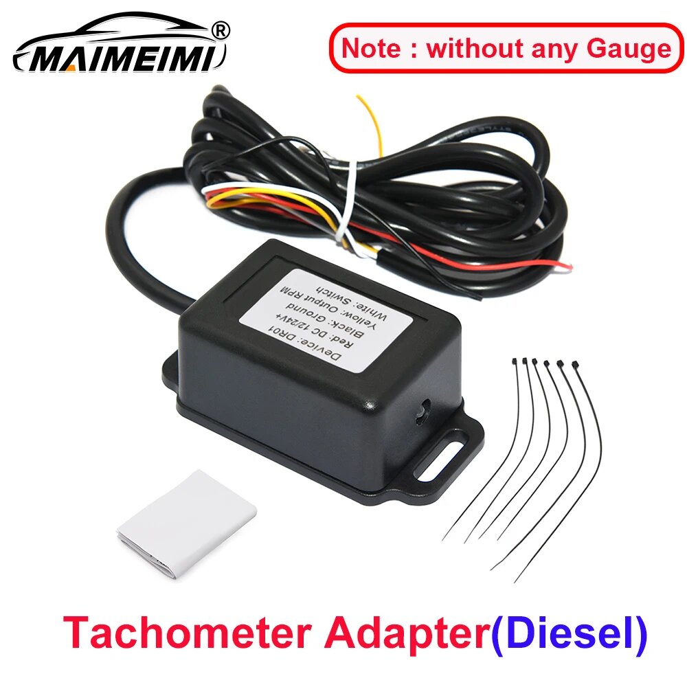 Тахометр, адаптер сигнала об/мин для бензоли, дизельного двигателя, датчик тахометра, подходит для грузовика, лодки, яхты, квадроцикла, подвесного двигателя