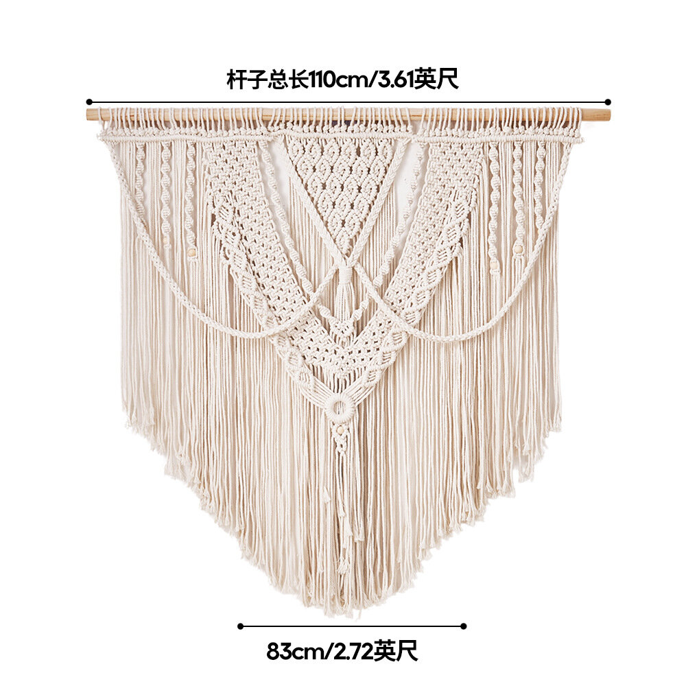 Ручная работа, новый большой размер, съемный креативный домашний декор, простой скандинавский стиль, настенный гобелен для спальни